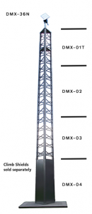 36 Foot Standard Duty Self-Supporting Tower – WADE Antenna